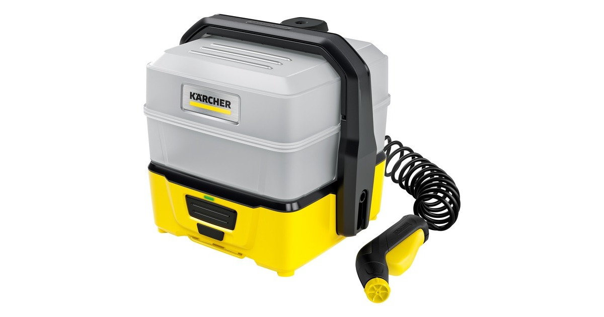 Kärcher Mobile Outdoor Cleaner OC 3 Plus, Niederdruckreiniger gelb/schwarz