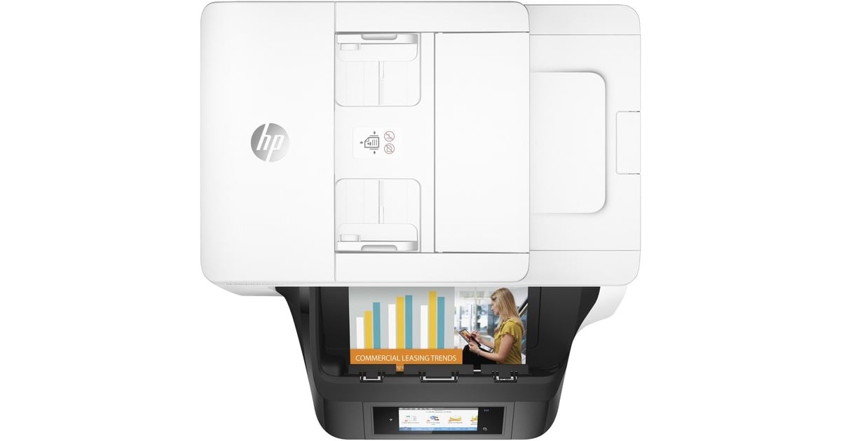 HP OfficeJet Pro 8730, Multifunktionsdrucker weiß, Instant Ink, USB/LAN ...